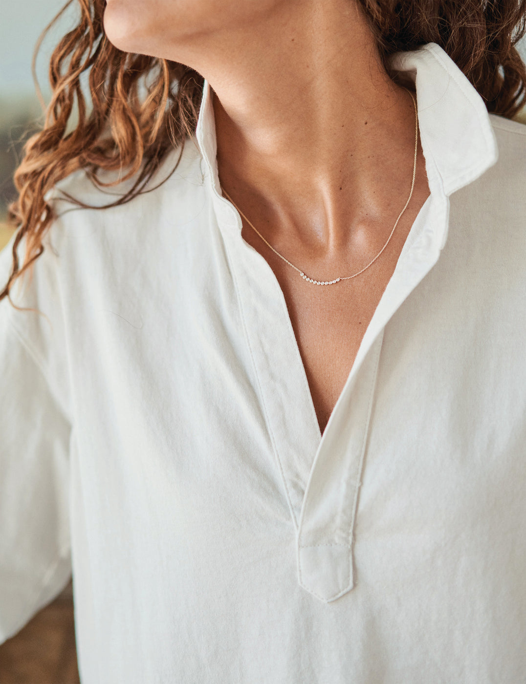 Frank and Eileen Patrick Popover Henley (vintage white)– HIVE